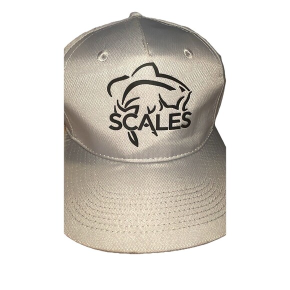 Accessories | Scales Fishing Logo Hat Mesh Snap Back Grey Breathable ...